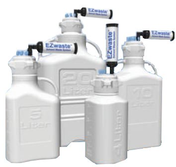 EZwaste HPLC Solvent Waste System, 5L Heavy Duty Reusable Carboy, 83mm ...