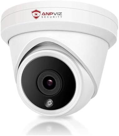 Amazon.com : Hikvision/ Uniview Compatible 4MP PoE IP Turret Dome ...