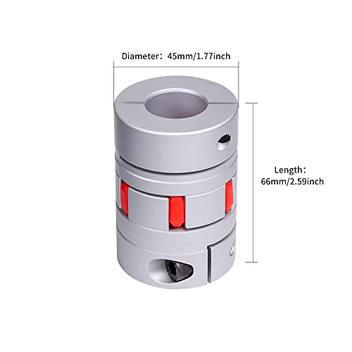 Snapklik.com : Flexible Coupler, CNC Stepper Motor Shaft Coupling ...