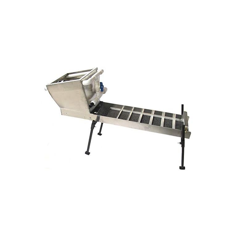 Highbanker Kit 4 FT Sluice +Accessories - Gold Sluice Machine ...