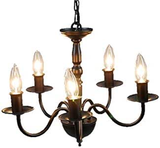 Amazon.co.jp: Kobe Mothers Lamp, Chandelier, Ceiling Light, 6 Tatami ...