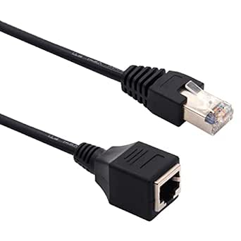 Amazon.com: BEIDUOYANG Ethernet Extension Cable Cat6 LAN Cable Extender ...