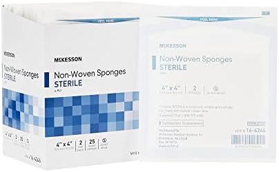 Amazon.com: McKesson Split Sponges High Absorbency, 6-Ply Sterile, I.V ...
