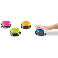 Amazon.com: Learning Resources Answer Buzzers - Set of 4, Ages 3 ...
