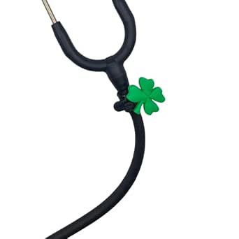 Amazon.com: Stethoscope Charms - Green Flower - Medical Gift ...