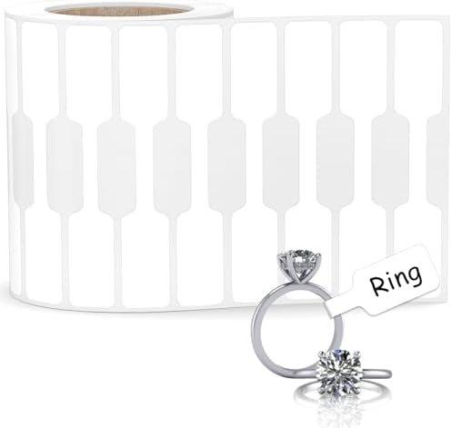 Amazon.com: Jewelry Tags Stickers for Pricing - 500 Labels/Roll, Self ...