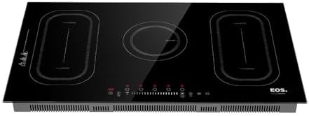 Cooktop de Indução Freezone Cinco Bocas EOS Due Preto 9500W ECI05EPF ...