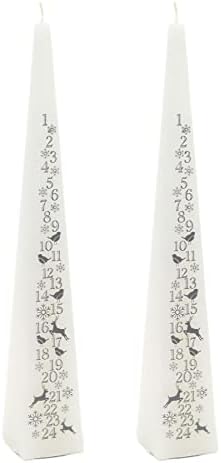 Carousel Home Pack of 2 Large Traditional Countdown to Christmas ...
