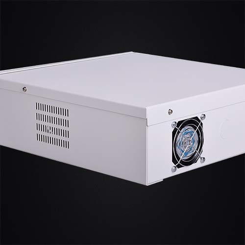 Snapklik.com : Kenuco White Heavy Duty 16 Gauge Steel DVR Security Lockbox