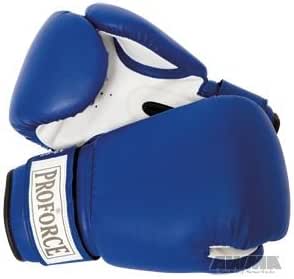 ProForce Leatherette Blue Boxing Gloves 300ml : Buy Online at Best ...