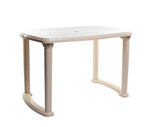 Cello Dev Plastic Senator Dining Table (Beige) : Amazon.in: Home & Kitchen
