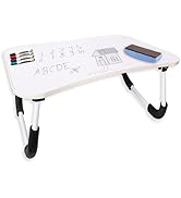 Callas Multipurpose Foldable Laptop Table with Cup Holder : Amazon.in ...