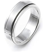 Amazon.com: VN Jewelry Men's Solid 925 Sterling Silver Bangle, Plain ...