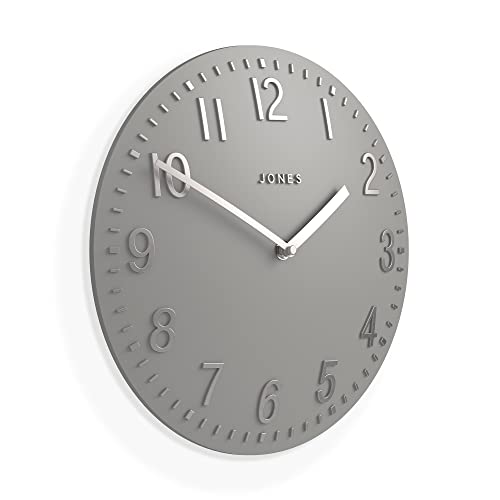 Jones Clocks Chilli Convex Wall Clock Round Convex Clock Exposed Wall ...