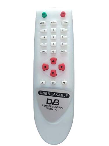 Buy True Mobile Accessories DD Doordarshan White Remote (Free Channel ...