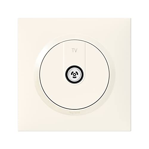 Legrand LEG95017 BLC CPT Dooxie Single TV Socket Complete White – BigaMart
