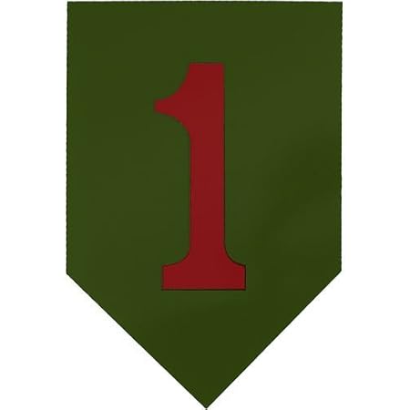 Amazon.com: Big Red One 1st Infantry Clear Decal : Automotive