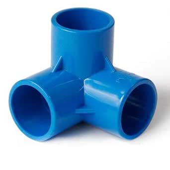 32mm Inner Diameter 3 Way PVC Tube Joint Pipe Fitting Coupler Adapter ...