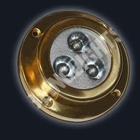 Amazon.com : (6x) Bronze LED Boat Hull Lights : Boating Strobe And ...