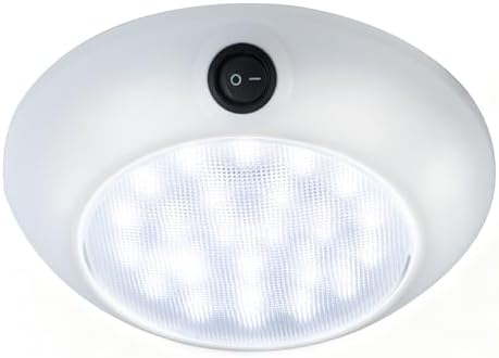 Amazon.com: LED Marine Dome Light, 12V Ceiling Light with Switch, Super ...