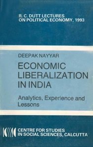 Buy Economic Liberalization in India: Analytics, Experience and Lessons ...
