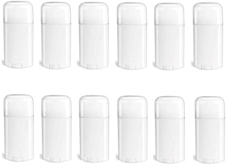 Amazon.com : 10 Pack 2.5 oz Empty Deodorant Containers,Bottom Filling ...