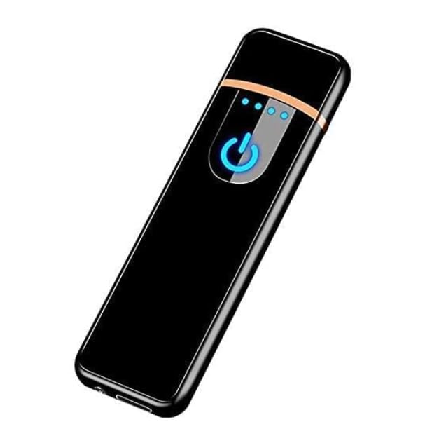 KP Metal Smart Fingerprint Sensor Lighter with Indicator Light, Compact ...