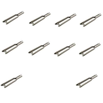 Amazon.com: 10 Pcs RC Airplane M2 Thread Clip Self-Locking Metal Clevis ...