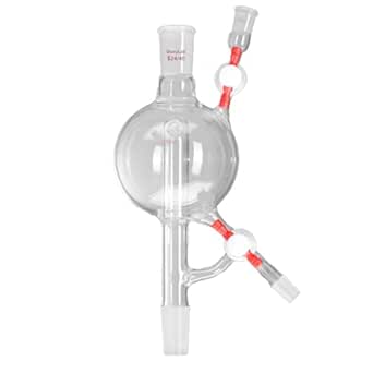 stonylab Solvent Still Head, 500 ml Borosilicate Glass with PTFE ...