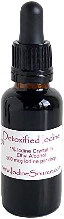 Amazon.com: Global Healing Detoxadine - Organic Nascent Liquid Iodine ...