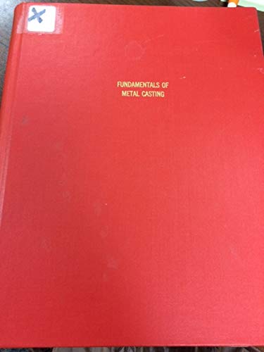 Fundamentals of Metal Casting: Penton: Amazon.com: Books
