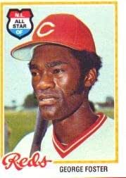 Amazon.com: 1978 Topps Baseball Card #500 George Foster : Collectibles ...