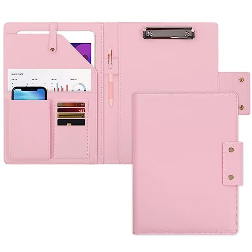 Snapklik.com : SKYDUE Padfolio, Leather Portfolio For Women 9.5 X 13 ...