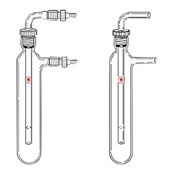 ACE Glass 8746-42 Threaded Body Vacuum Trap, Complete, 60 mm Diameter ...