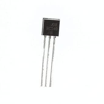 HUABAN BC549B BC549 NPN Transistor TO-92 30V 100MA 500mW Pack of 20 ...