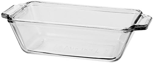 Amazon.com: Pyrex 1.5-Quart Clear Basics Glass Loaf Pan (Set of 2 ...