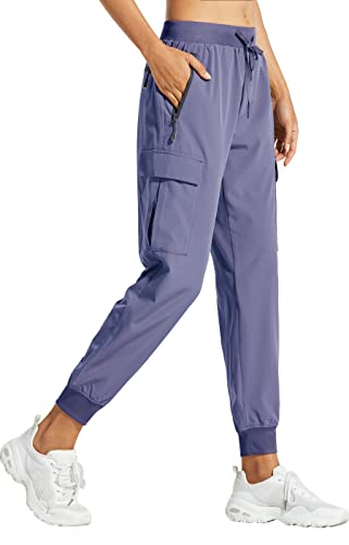 Libin Women's Cargo Joggers Lightweight Quick Dry Hiking Pants Athletic ...