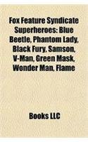 Fox Feature Syndicate Superheroes : LLC, Books: Amazon.it: Libri