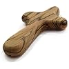 Amazon.com: 4" Hand Held Olive Wood Clinging Cross from Bethlehem in ...
