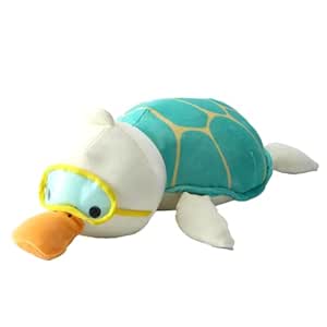 Buy MINISO 16'' Plush Duck Stuffed Animal - Adorable Turtle-Costume ...