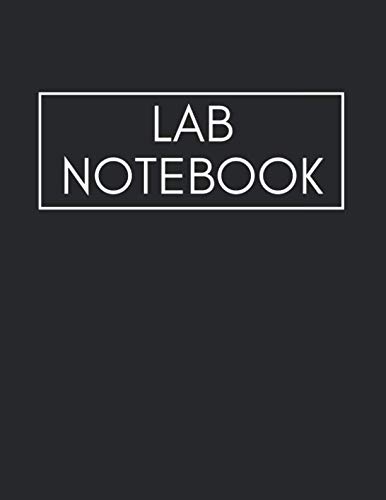 Lab Notebook: 8.5x11 Big Graph Ruled Laboratory Diary & Lab Book I For ...