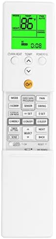 AC Remote Control for Fujitsu, Air Conditioner Dual Display, Compatible ...