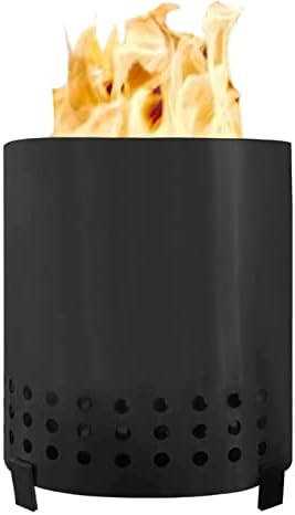 Amazon.com: Zunate Smokeless Tabletop Fire Pit, Portable Outdoor ...