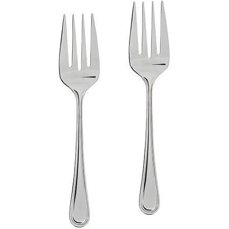 Amazon.com | GoGeiLi Stainless Steel Large Serving Fork Set, 9.5-inch ...