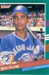 Amazon.com: 1991 Donruss Baseball Card #705 Rob Ducey : Collectibles ...