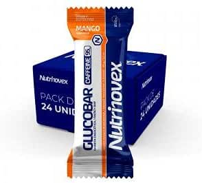 Nutrinovex Barritas Energéticas Glucobar de Cafeína con alto aporte ...