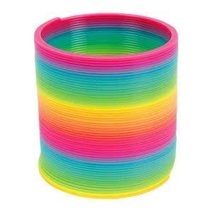 DESCRY Walking Spring Toy, Magic Rainbow Color, Large Coil, Fidget and ...