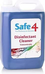 Safe4 Professional Disinfectant Concentrate - Enhanced Formulation,UK ...