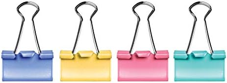 25mm/32mm Coloured Binder Clips/Bulldog Clips/Strong & Strudy - Pack of ...