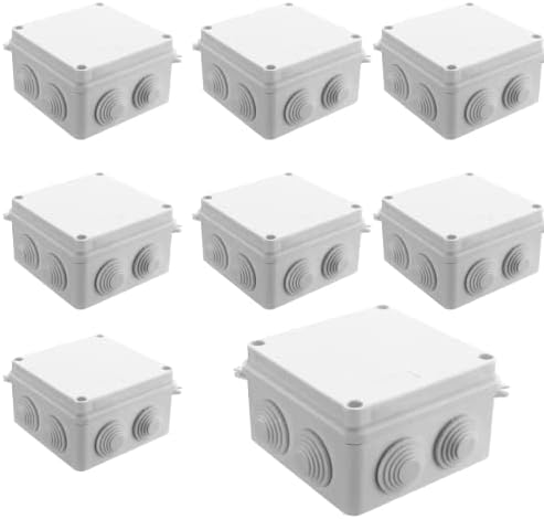 Cameraman Waterproof PVC Square Junction Box for CCTV Cameras IP65 ...
